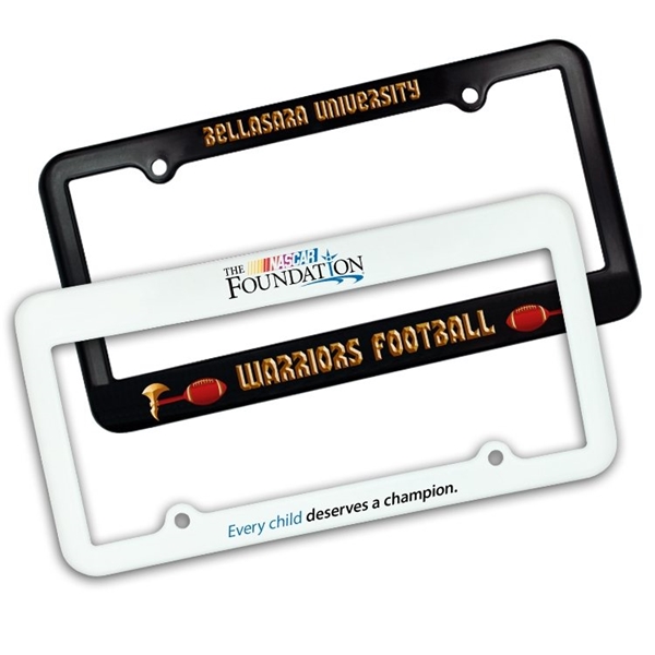 Promotional License Plate Frame-2 Holes,Full Color Digital
