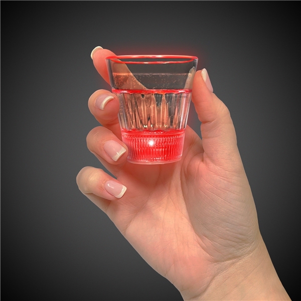 Promotional Light Up Red Shot Glass