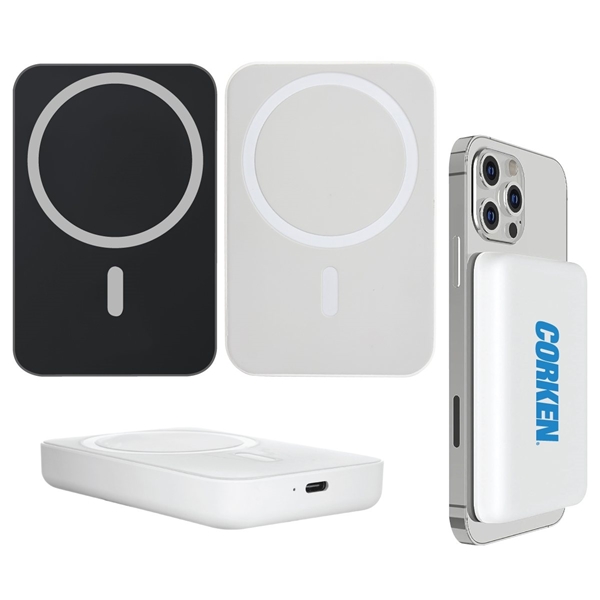 Promotional MagSafe Compatible 4000 mAh Magnetic Power Bank