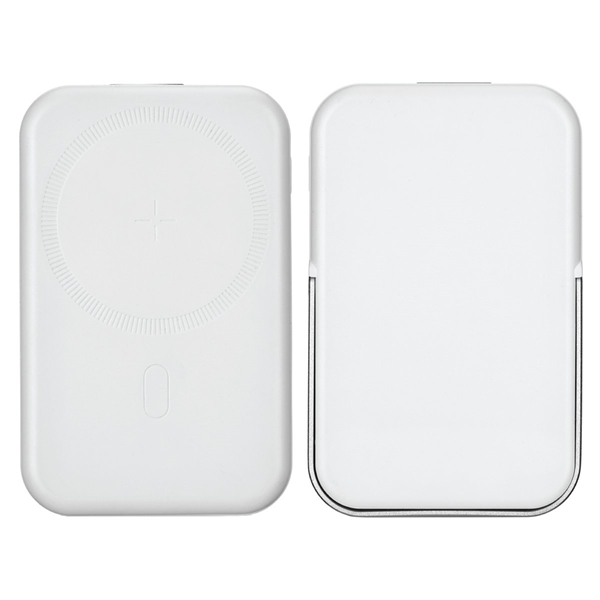 MagSafe Compatible 5000 mAh Magnetic Power Bank w/Stand