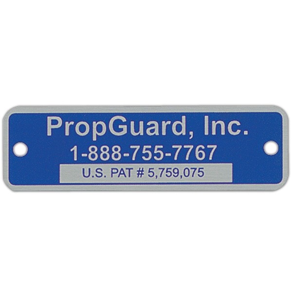 Promotional Metal Plates & Signage: 0-3 sq. in.