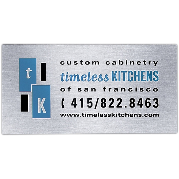 Promotional Metal Plates & Signage: 15-20 sq. in.