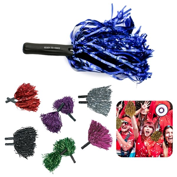 Promotional Metallic Cheer Pom Poms