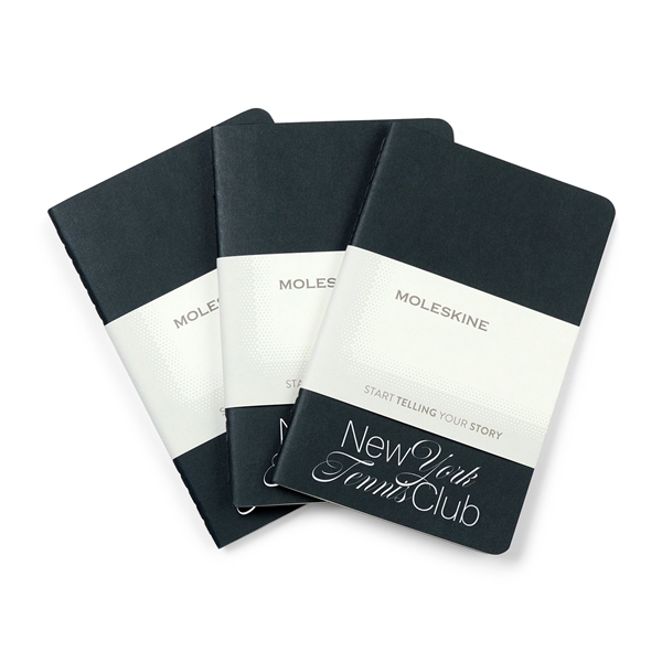 Promotional Moleskine® Pocket Cahier and GO Pen Gift Set