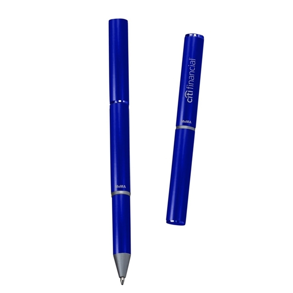 Promotional MoMA Magnetic Cap Ballpoint Pen Black