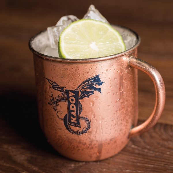 Promotional Mosconi Copper Plated Moscow Mule Mug