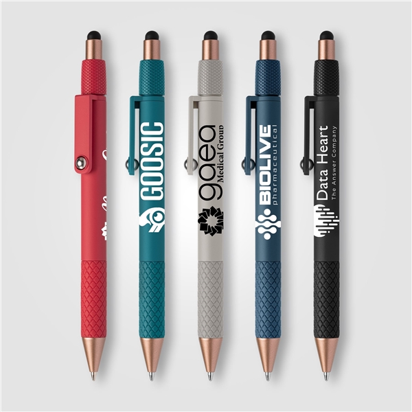 Promotional Nora Recycled Plastic Relax Fidget Stylus Pen