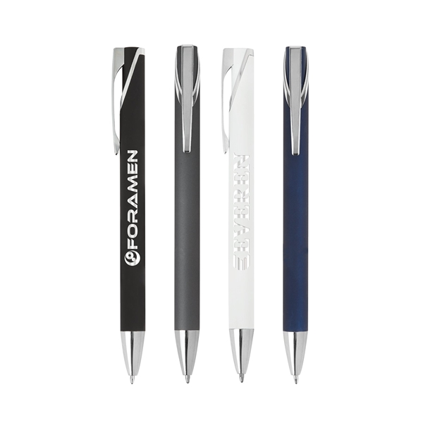 Promotional Paradigm Aluminum Soft-Touch Ballpoint Pen