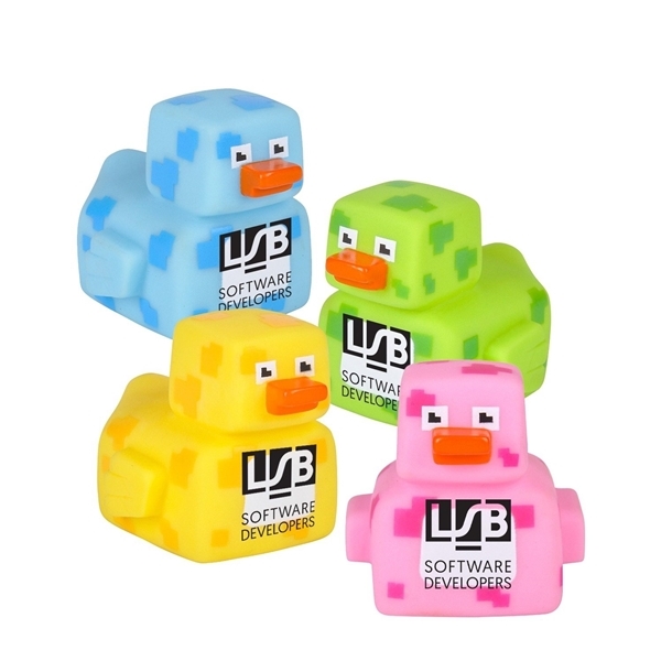 Promotional Pixel Rubber Duck