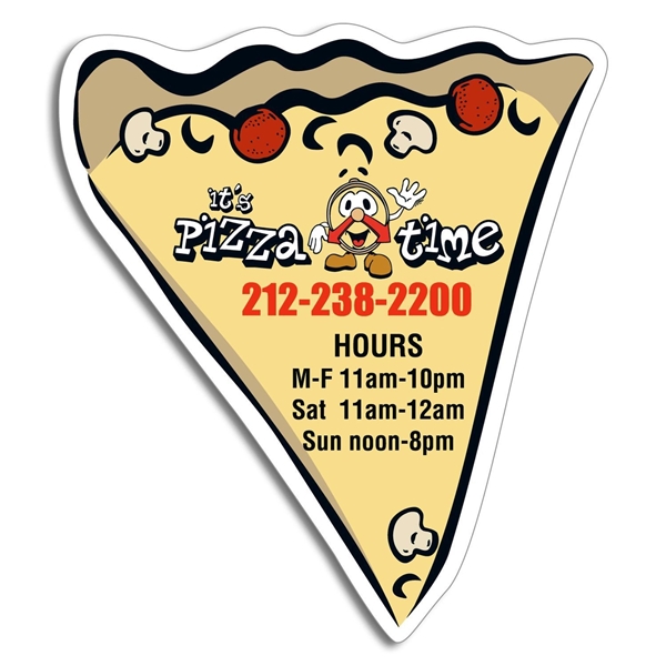 Promotional Pizza Slice Magnet