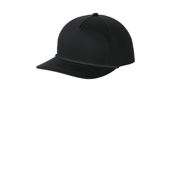 Promotional Port Authority® Snapback Five-Panel Rope Cap