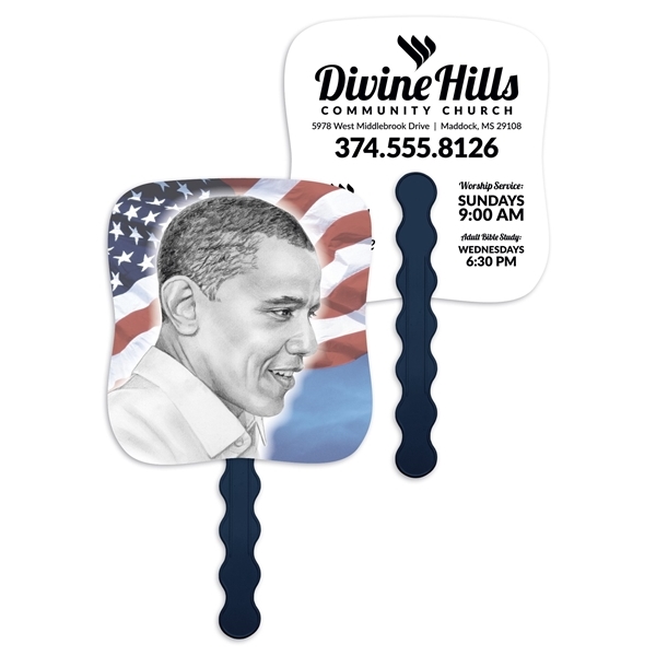 Promotional President Barack Obama - Pictorial Fan