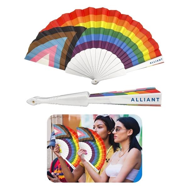 Promotional Progressive Nylon Fan