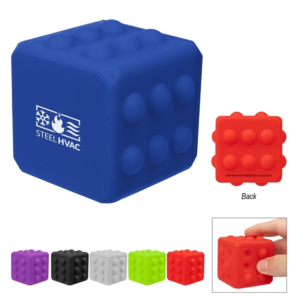 Promotional Push Pop Cube Fidget Toy