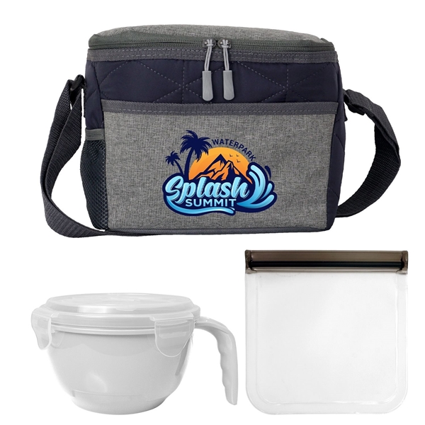 Promotional Quilted Noodle & Sandwich Lunch Set