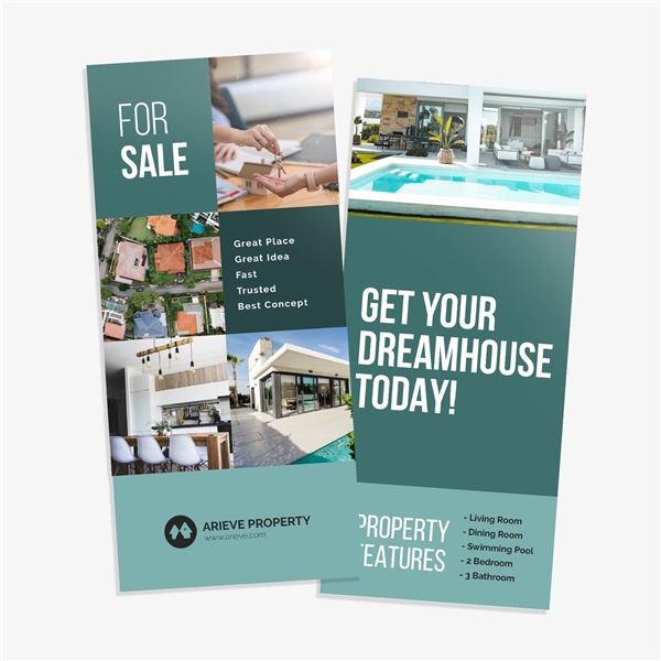 Promotional Rack Card (Both Sides) - No Perforation