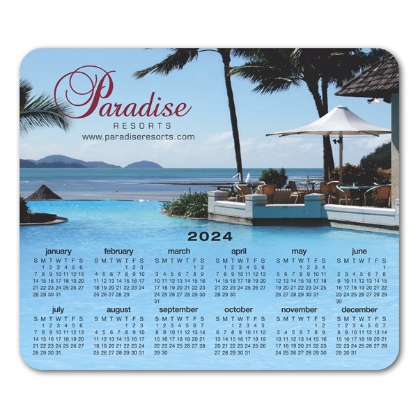 Promotional Rectangle Removable Adhesive Mouse Pad/Counter Mat