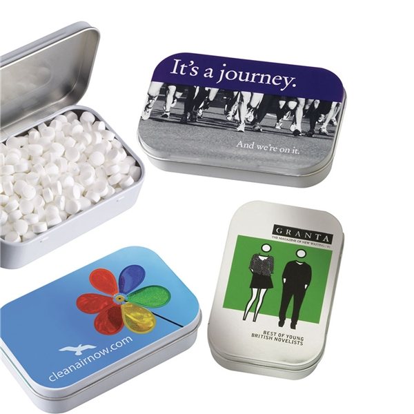 Promotional Rectangular Tin - MicroMints®