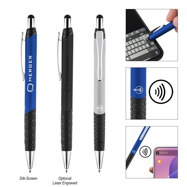 Promotional RECYCLED ALUMINUM NFC SMART STYLUS PEN