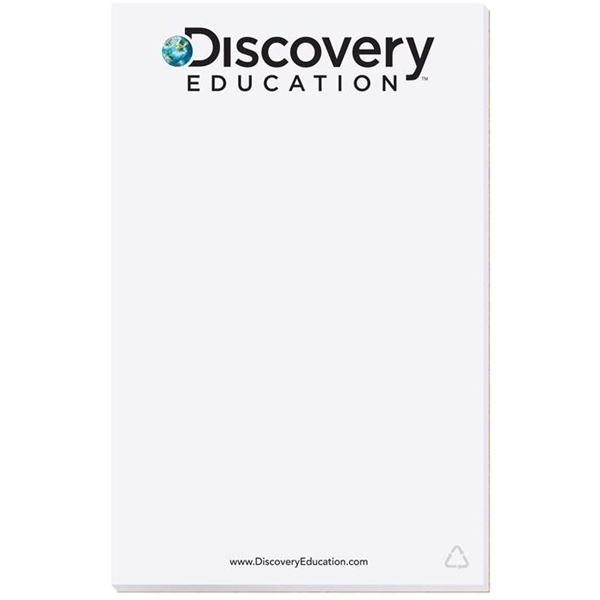 Promotional Recycled Scratch Pad (50 sheets) 5 3/8" x 8 3/8"