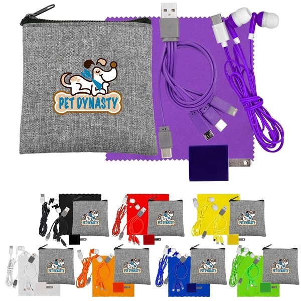 Promotional Recycled Ultimate Colorful Techie Kit