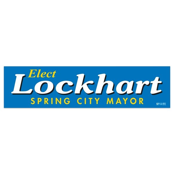 Promotional Removable Bumper Sticker