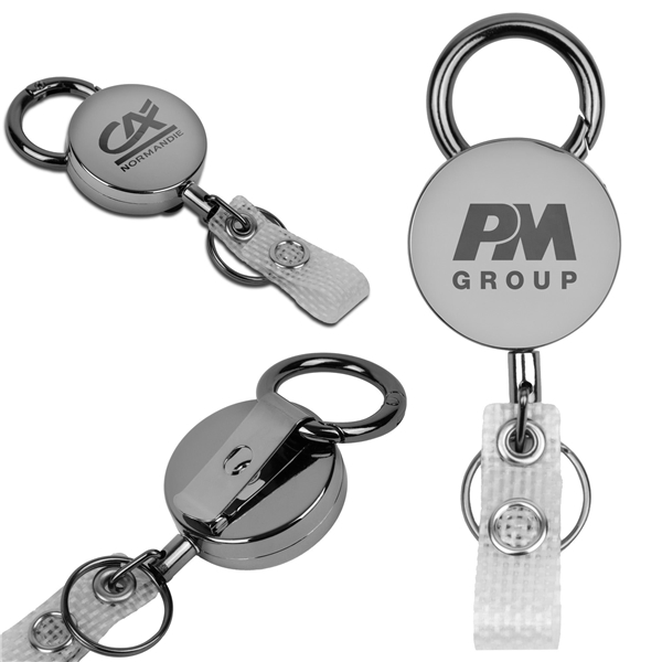 Promotional RetractX Carabiner Badge Reel