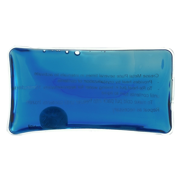 Promotional Reusable Hot & Cold Pack - 4" w x 2" h