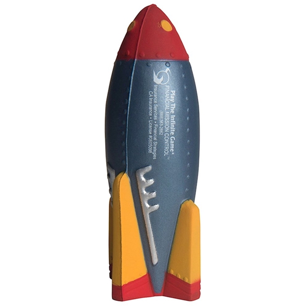 Promotional Rocket Stress Reliever