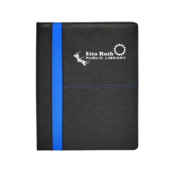 Promotional Rodeo Stitched PVC Standard Size Padfolio