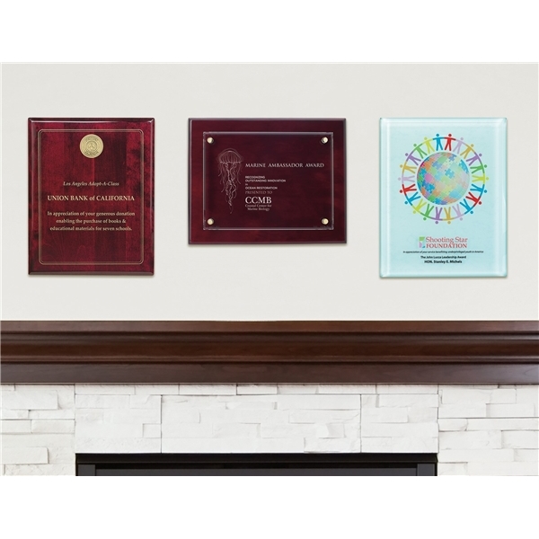 Custom Rosewood Plaque - 8x10 - Promotional Plaques