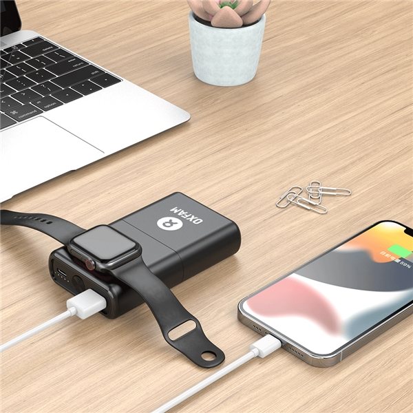 Promotional San Francisco Multi-Function Wireless Power Bank