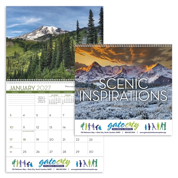 Promotional Scenic Inspirations Calendar