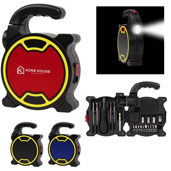 Promotional Scout Tool Set with LED Flashlight