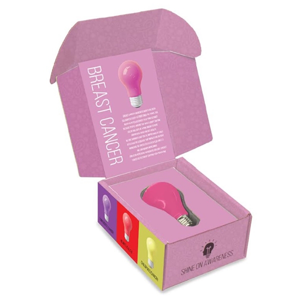 Promotional Shine On Awareness Mailer Box
