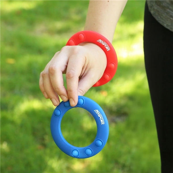 Promotional Silicone Wrist Pop-It Disc