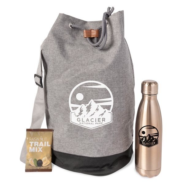 Promotional Sip, Snack And Carry Gift Set