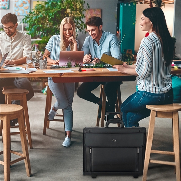 Promotional Solo NY® Herald Rolling Catalog Hard Case