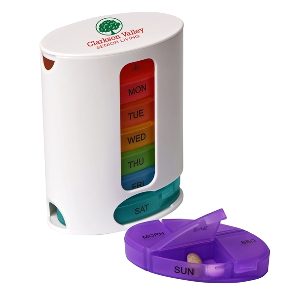 Promotional Stacking Pill Organizer