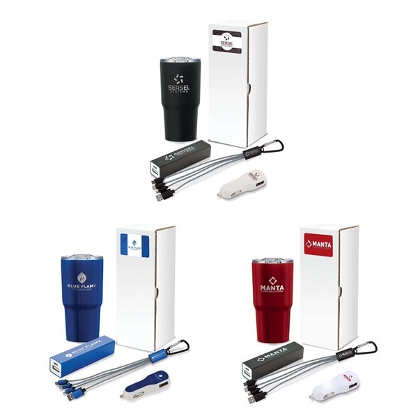 Promotional Systems 4-Piece Technology Gift Set