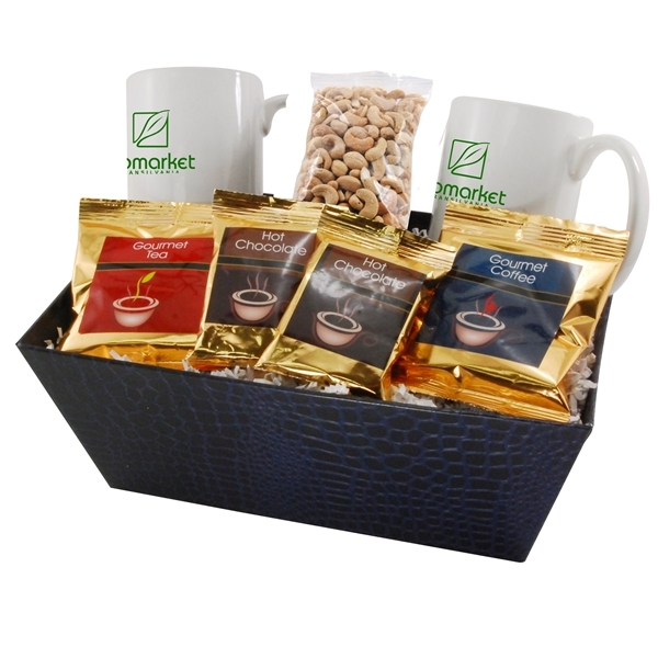 Promotional Tray w/ Mugs and Cashews