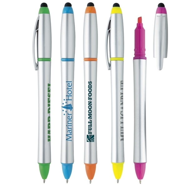 Promotional Twist Highlighter Pen Combo
