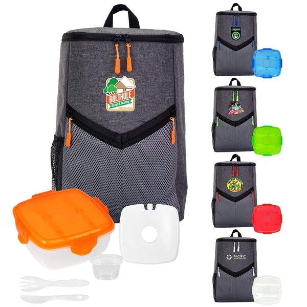 Promotional Victory Chillin' Backpack Cooler Set