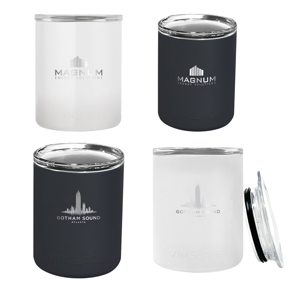 Promotional Vinglacé® 12 oz Whiskey Glass, Laser, Standard