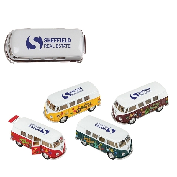 Promotional Vintage VW (Volkswagen) Flower Power Bus