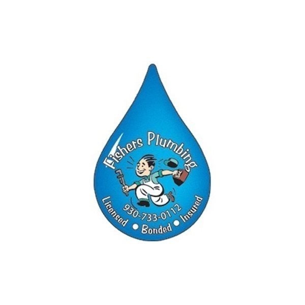Promotional Water Drop - Die Cut Magnets