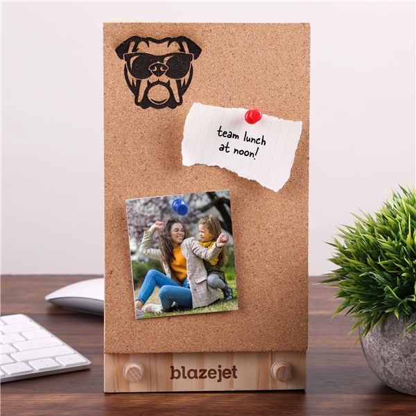 Promotional Wood Collector Board: Peg Base