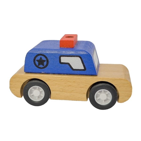 Promotional Wooden Police Car