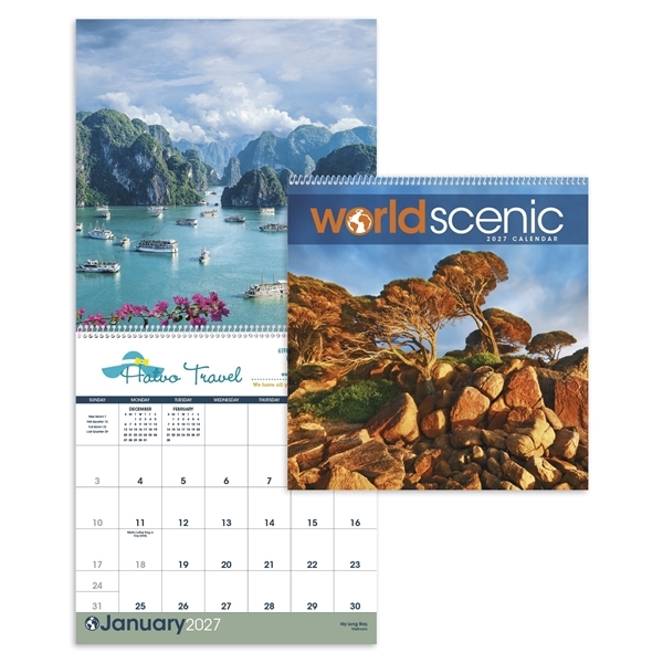 Promotional World Scenic Calendar