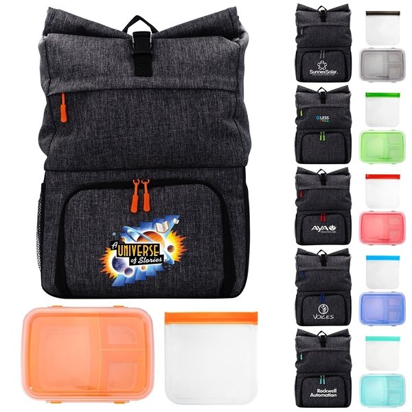 Promotional X Line Backpack Cooler Lunch & Sandwich Combo